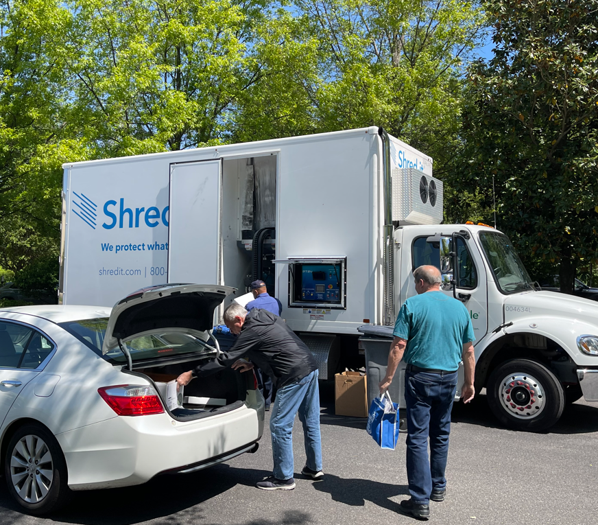 Shred-It on Earth Day | Stony Point Fashion Park